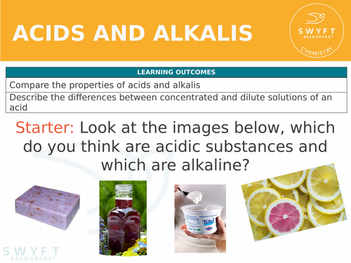 KS3 ~ Year 7 ~ Acids & Alkalis | Teaching Resources
