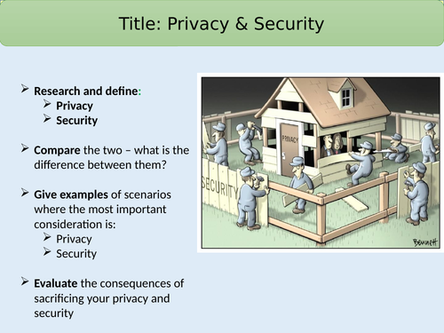 KS3 Intro to Cyber Security & Privacy (1/5) | Teaching Resources