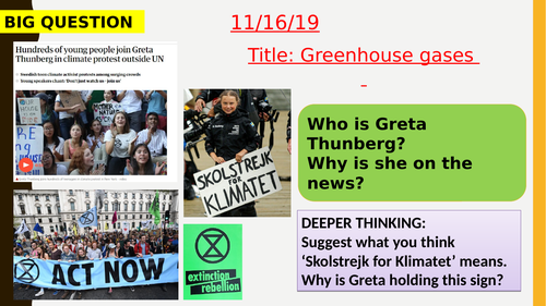 AQA new specification-Greenhouse gases-C13.3 | Teaching Resources AQA new specification-Greenhouse gases-C13.3 | Teaching Resources