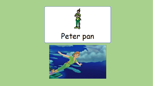Peter Pan story with symbols for SEN | Teaching Resources