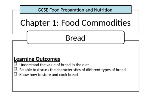 Food Commodities - Bread | Teaching Resources Food Commodities - Bread | Teaching Resources