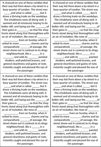 Jekyll and Hyde - Starter / Recall Tasks | Teaching Resources