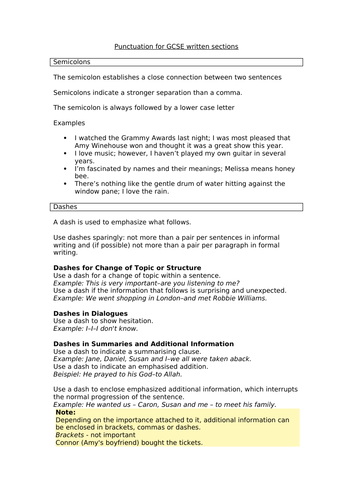 Creative Writing Skills | Teaching Resources