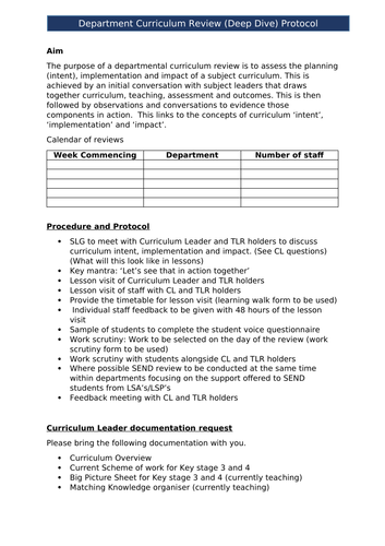 Deep Dive Documentation | Teaching Resources Deep Dive Documentation | Teaching Resources