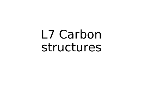 Diamond and graphite / giant covalent structures | Teaching Resources