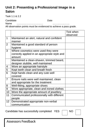 Secondary hairdressing resources