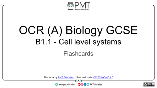 OCR (A) GCSE Biology Flashcards | Teaching Resources OCR (A) GCSE Biology Flashcards | Teaching Resources