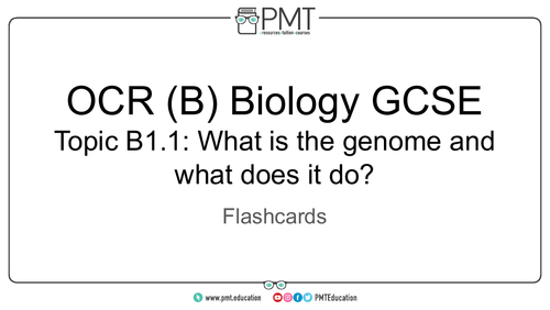 Ocr B Gcse Biology Flashcards Teaching Resources