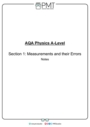 AQA A-level Physics Notes | Teaching Resources AQA A-level Physics Notes | Teaching Resources