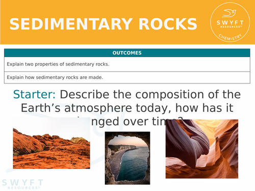 KS3 ~ Year 8 ~ Sedimentary Rocks | Teaching Resources