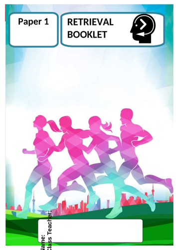 Revision AQA GCSE PE Paper 1 - Retrieval practice - HUGE REVISION ...