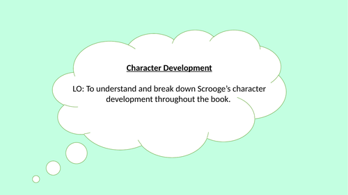 A Christmas Carol - Revision of Scrooge's character development ...