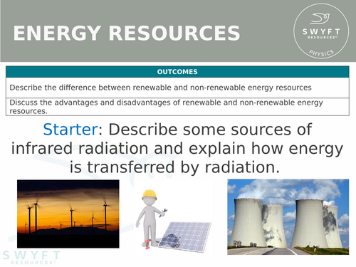 KS3 ~ Year 8 ~ Energy Resources | Teaching Resources