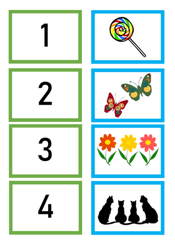 SEN/Year 1 - Number to Quantity Matching 1-20 | Teaching Resources