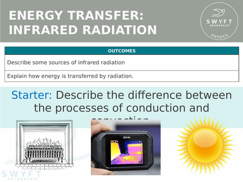 KS3 ~ Year 8 - Energy Transfer: Radiation | Teaching Resources