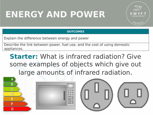 KS3 ~ Year 8 ~ Energy & Power | Teaching Resources