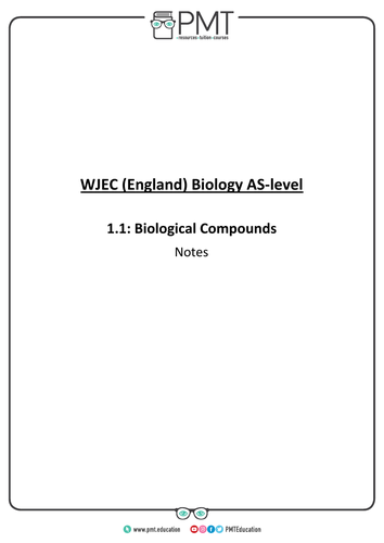 WJEC England/ Eduqas A-Level Biology Notes | Teaching Resources WJEC England/ Eduqas A-Level Biology Notes | Teaching Resources