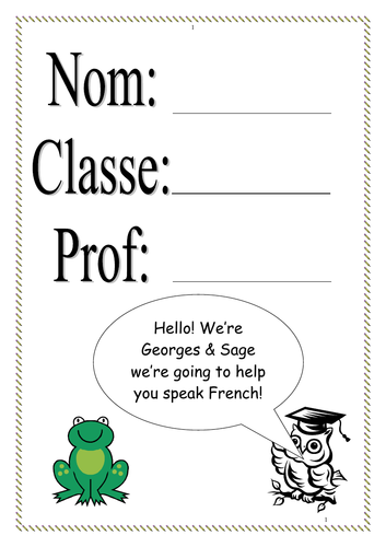 Workbook Primary French | Teaching Resources