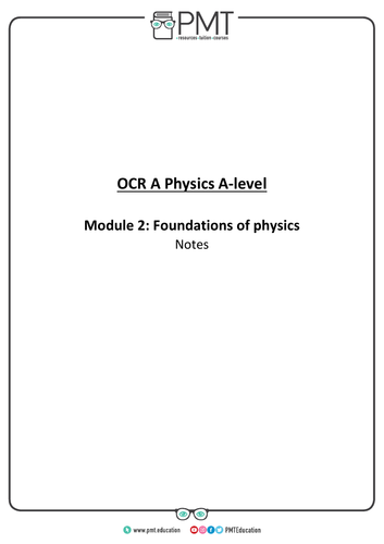 OCR (A) A-Level Physics Notes | Teaching Resources OCR (A) A-Level Physics Notes | Teaching Resources