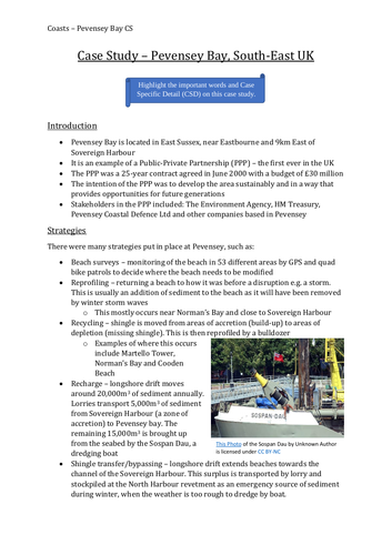 AQA A Level Geography - Coasts | Teaching Resources AQA A Level Geography - Coasts | Teaching Resources
