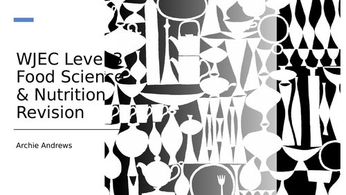 Secondary food technology resources