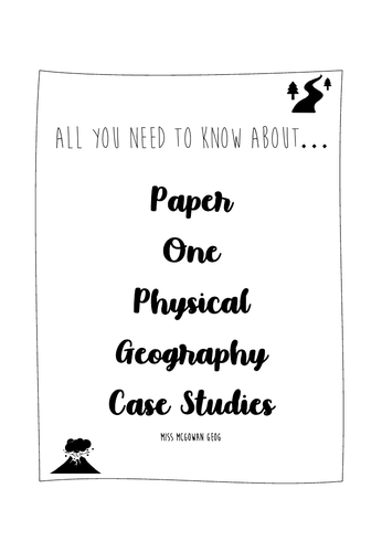 Geography AQA 9-1 Case study knowledge organisers - Paper 1 | Teaching ... Geography AQA 9-1 Case study knowledge organisers - Paper 1 | Teaching ...