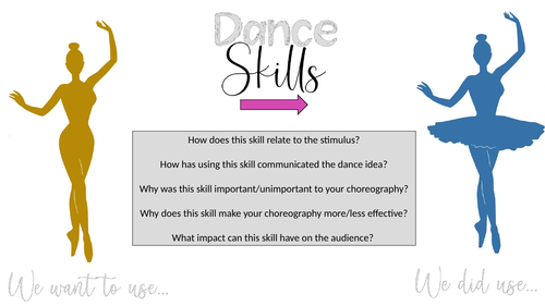 BTEC Dance - Skills | Teaching Resources