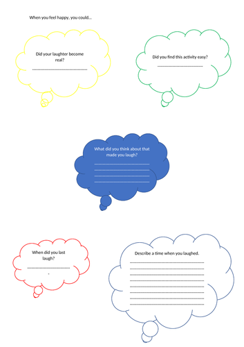 emotional literacy (happy) | Teaching Resources