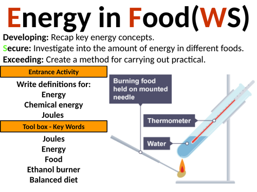 Exploring Science 7I Energy | Teaching Resources