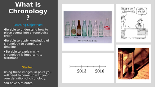What is Chronology? | Teaching Resources