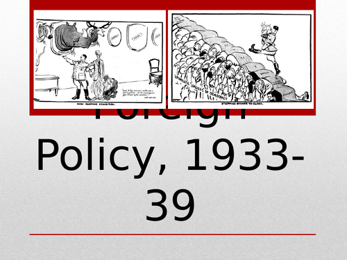 Hitler's Foreign Policy Aims, the Saar and the Remilitarisation of the ...