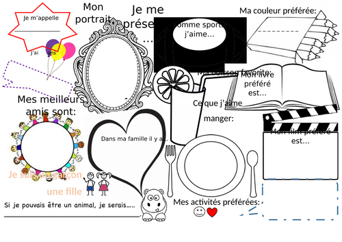 Je me présente | Teaching Resources