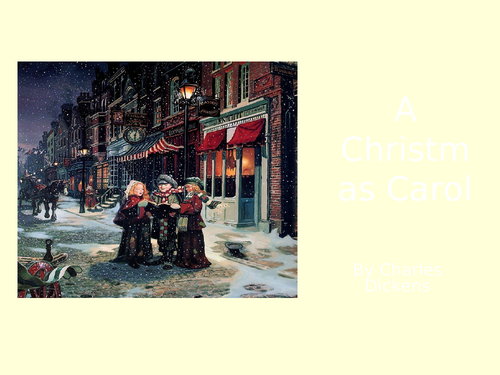 Introduction to Christmas Carol by Charles Dickens | Teaching Resources