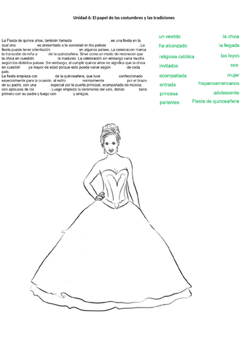 La quinceanera | Teaching Resources