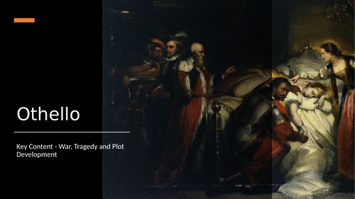 Othello English Literature A-Level PPT - War and Tragedy | Teaching ...