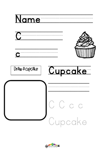 C is for cupcake | Teaching Resources