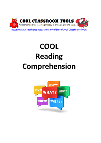 Reading Comprehension English Workbook for Primary Literacy and ESL ...