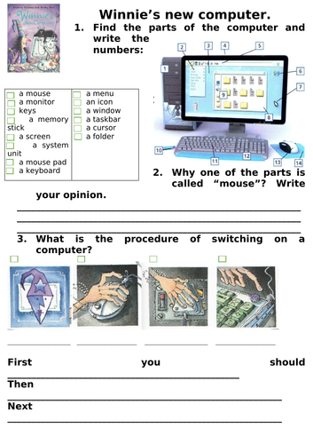 Computing Worksheets Computer Science Basics Facts & Worksheets For