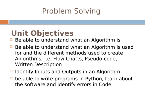 Problem Solving - Lesson 3 | Teaching Resources Problem Solving - Lesson 3 | Teaching Resources