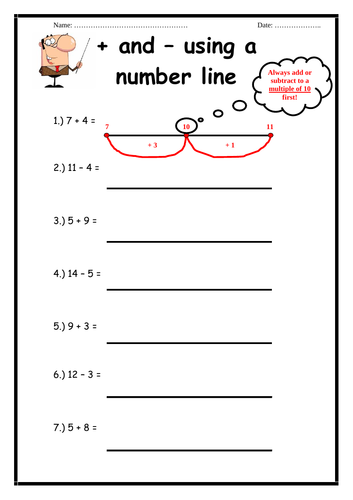 Adding & Subtracting Booklet (Bridging the 10's) | Teaching Resources
