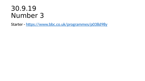 EYFS - NUMBER 3 | Teaching Resources