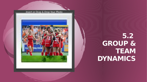 OCR A Level PE Year 1 Sport Psychology - Group and team dynamics ...