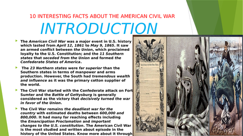 The US Civil War -Ten Effects of the American Civil War | Teaching ...