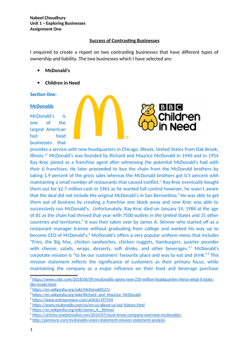 BTEC Business Level 3: Unit 1 - Exploring Businesses (Distinction ... BTEC Business Level 3: Unit 1 - Exploring Businesses (Distinction ...