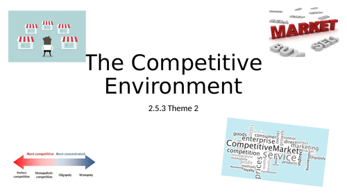 AS Business Competitive Environment Resources | Teaching Resources AS Business Competitive Environment Resources | Teaching Resources
