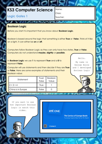 Boolean Logic | Teaching Resources Boolean Logic | Teaching Resources