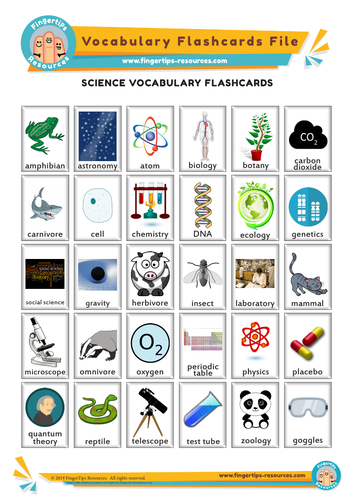 English Vocabulary Flash Card