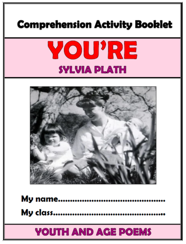 You're - Sylvia Plath - Comprehension Activities Booklet! | Teaching ...