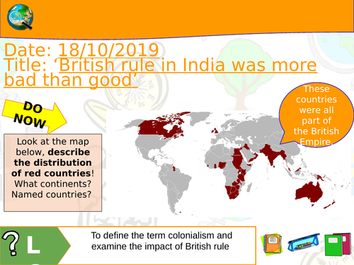 KS3 L4 - Colonialism in India | Teaching Resources