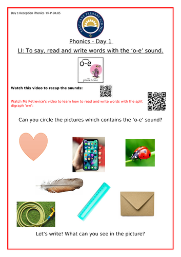 Early Years Literacy Resources: Phonics Activities and Lessons | Tes